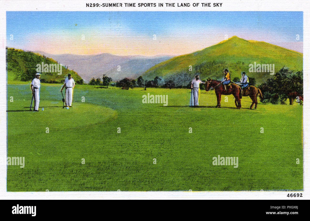 1920s golfing hi-res stock photography and images - Alamy