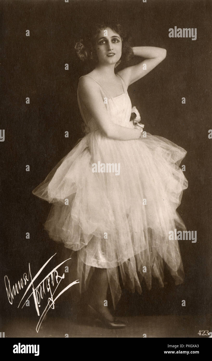 Anna Fougez - Italian actress and singer Stock Photo - Alamy