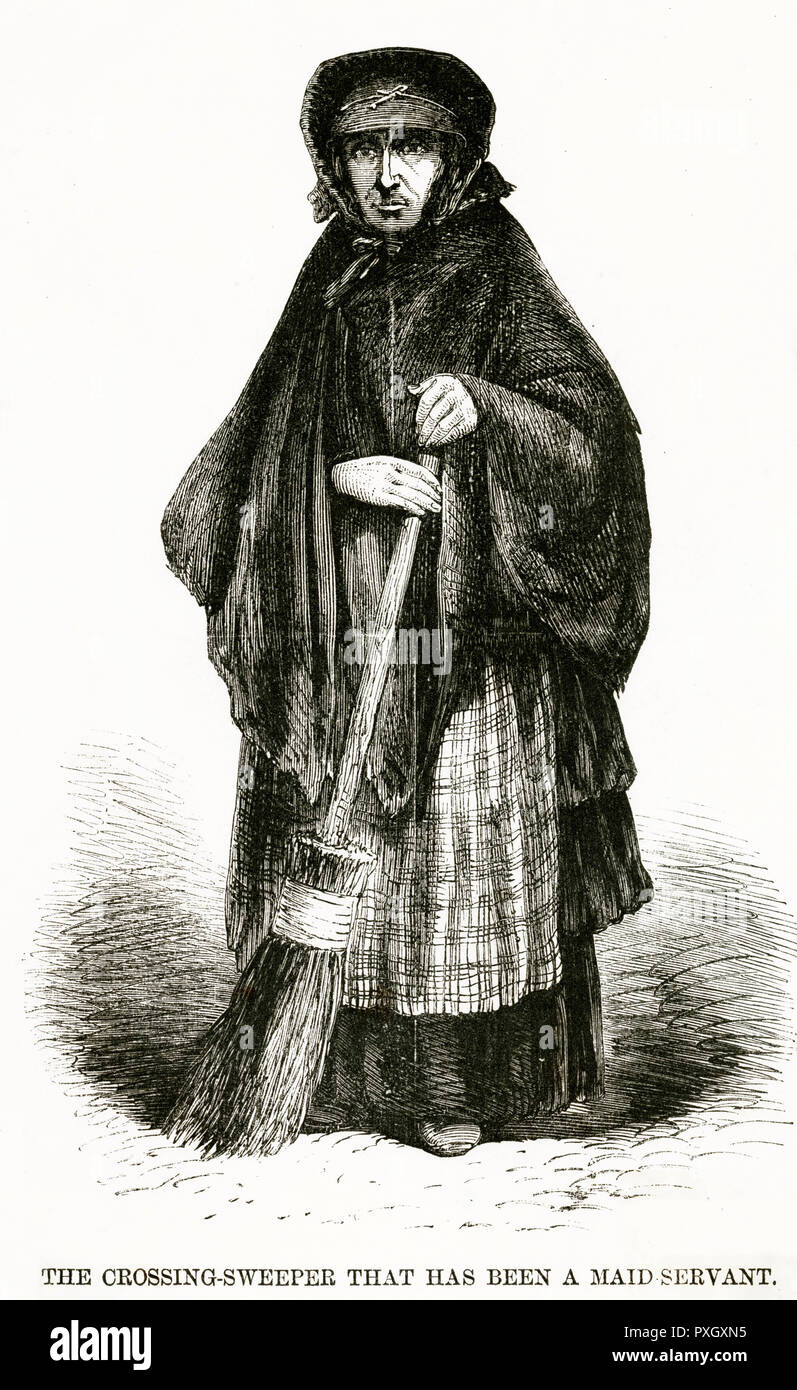 Crossing sweeper london hi-res stock photography and images - Alamy