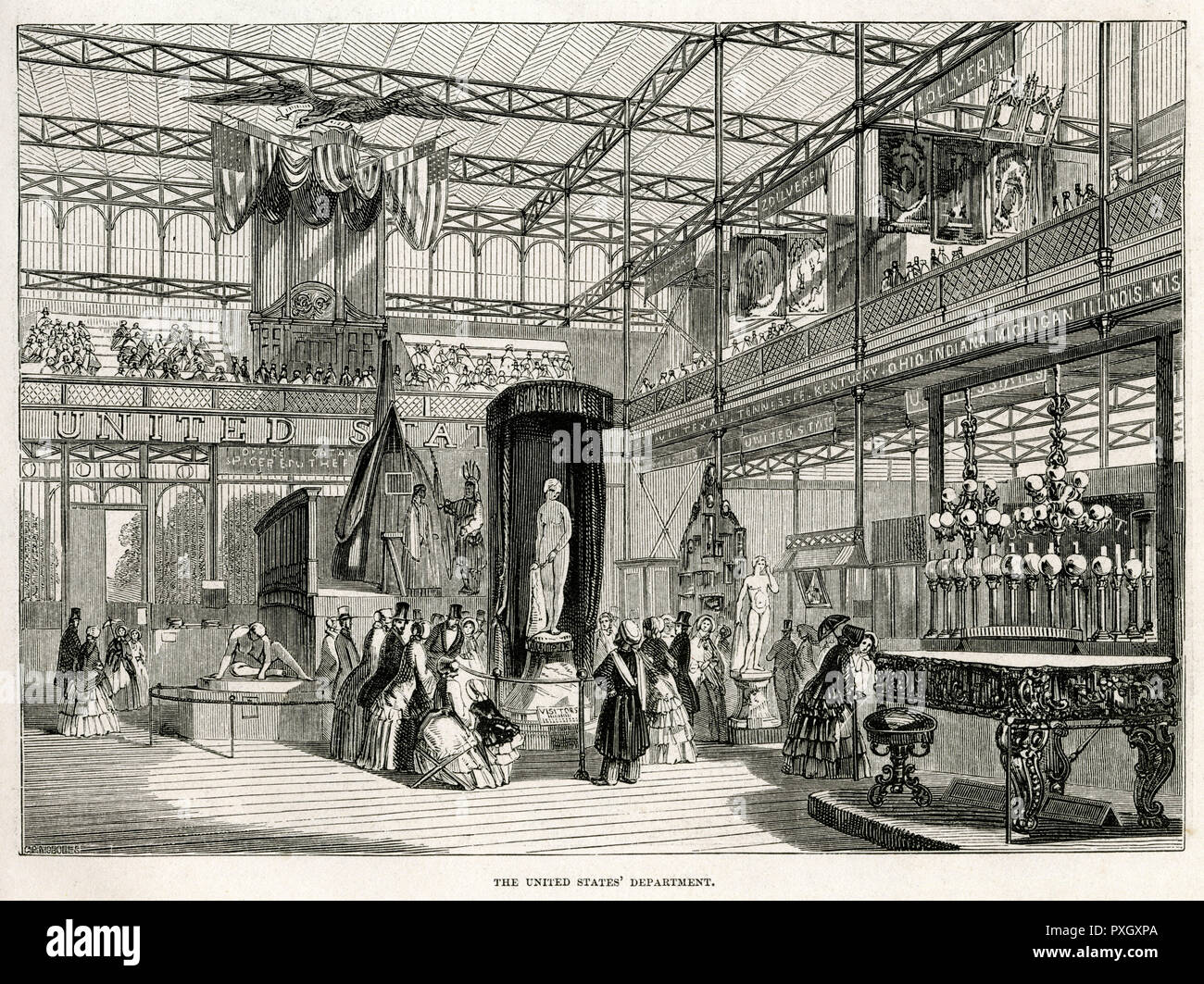 1851 industrial exhibition hi-res stock photography and images - Alamy