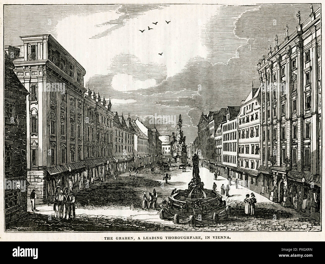 Graben in Vienna Stock Photo - Alamy