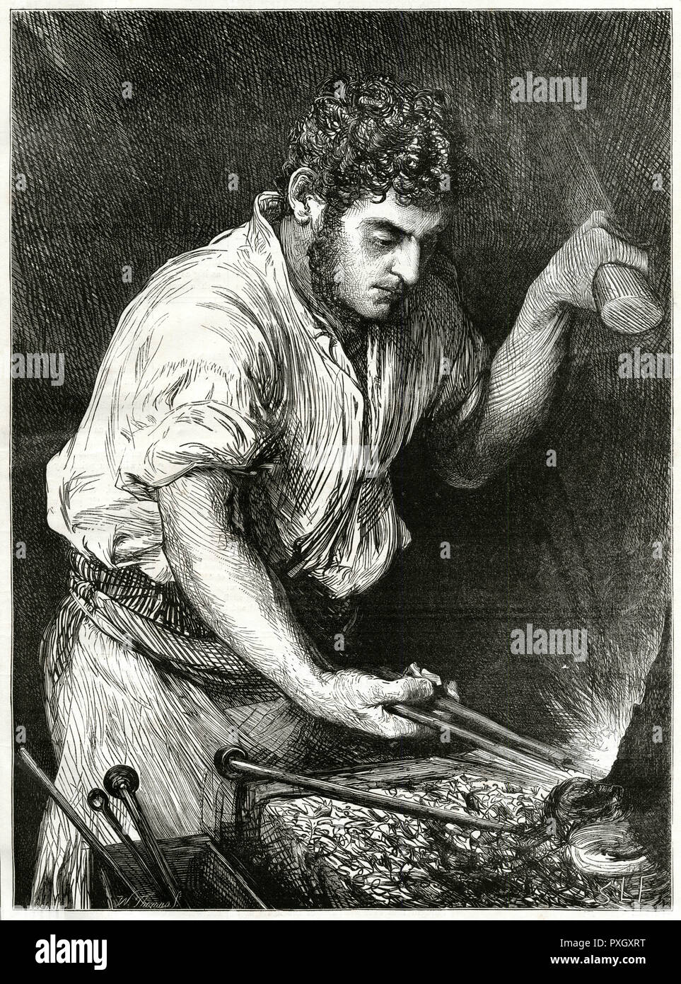 The village smithy hi-res stock photography and images - Alamy