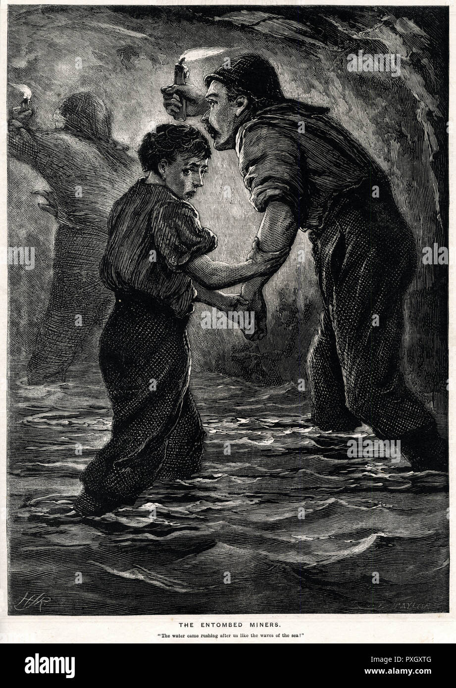 Colliery Disaster 19th Century High Resolution Stock Photography and ...