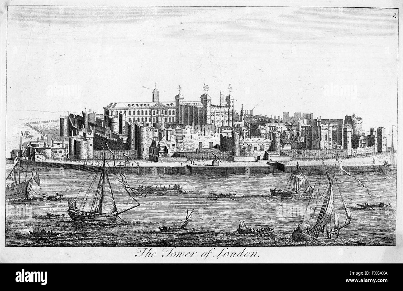 The Tower of London Stock Photo - Alamy