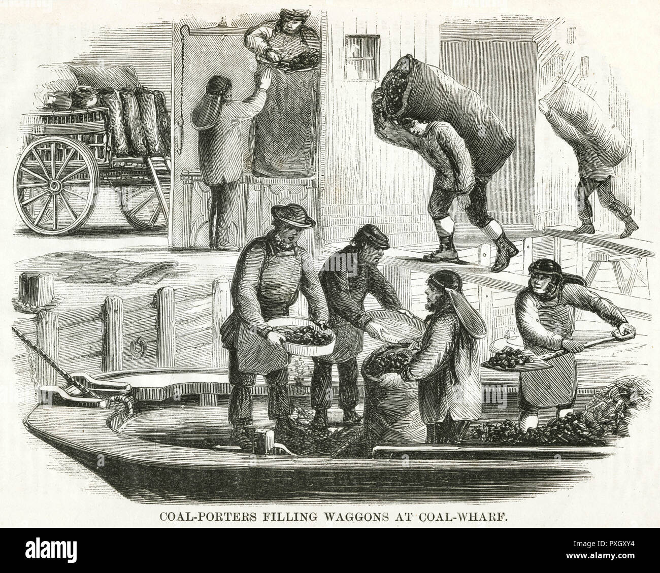 Coal porters hi-res stock photography and images - Alamy