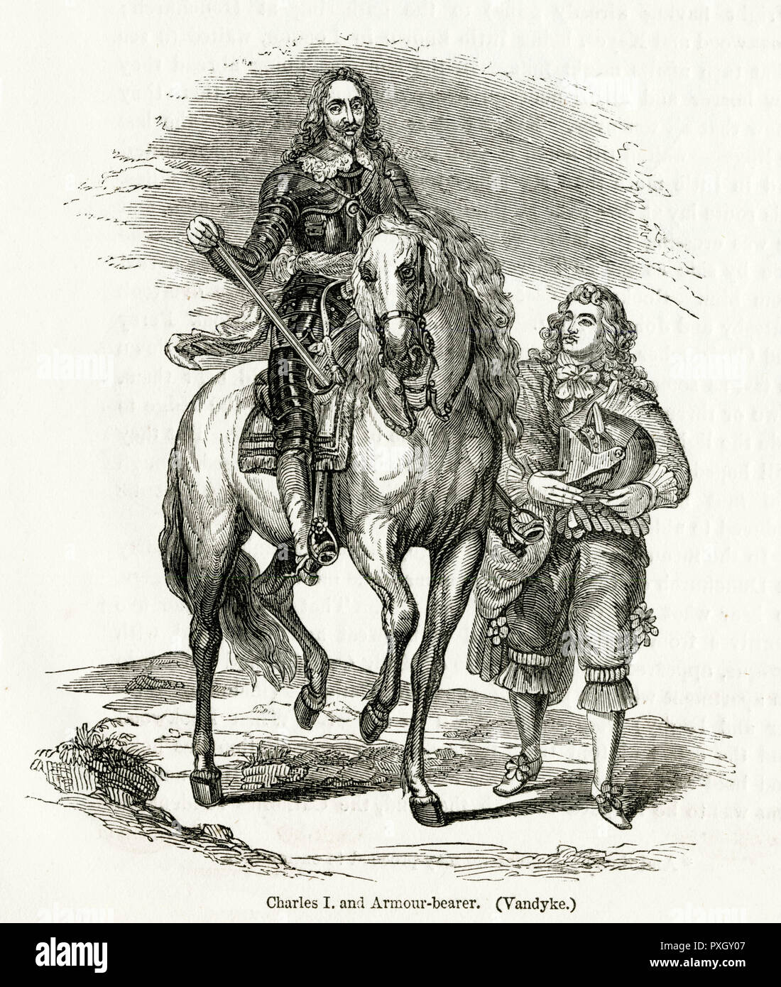 Charles I of England Stock Photo - Alamy