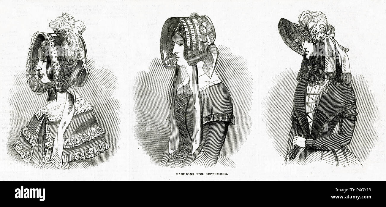 1840s fashion hi-res stock photography and images - Alamy