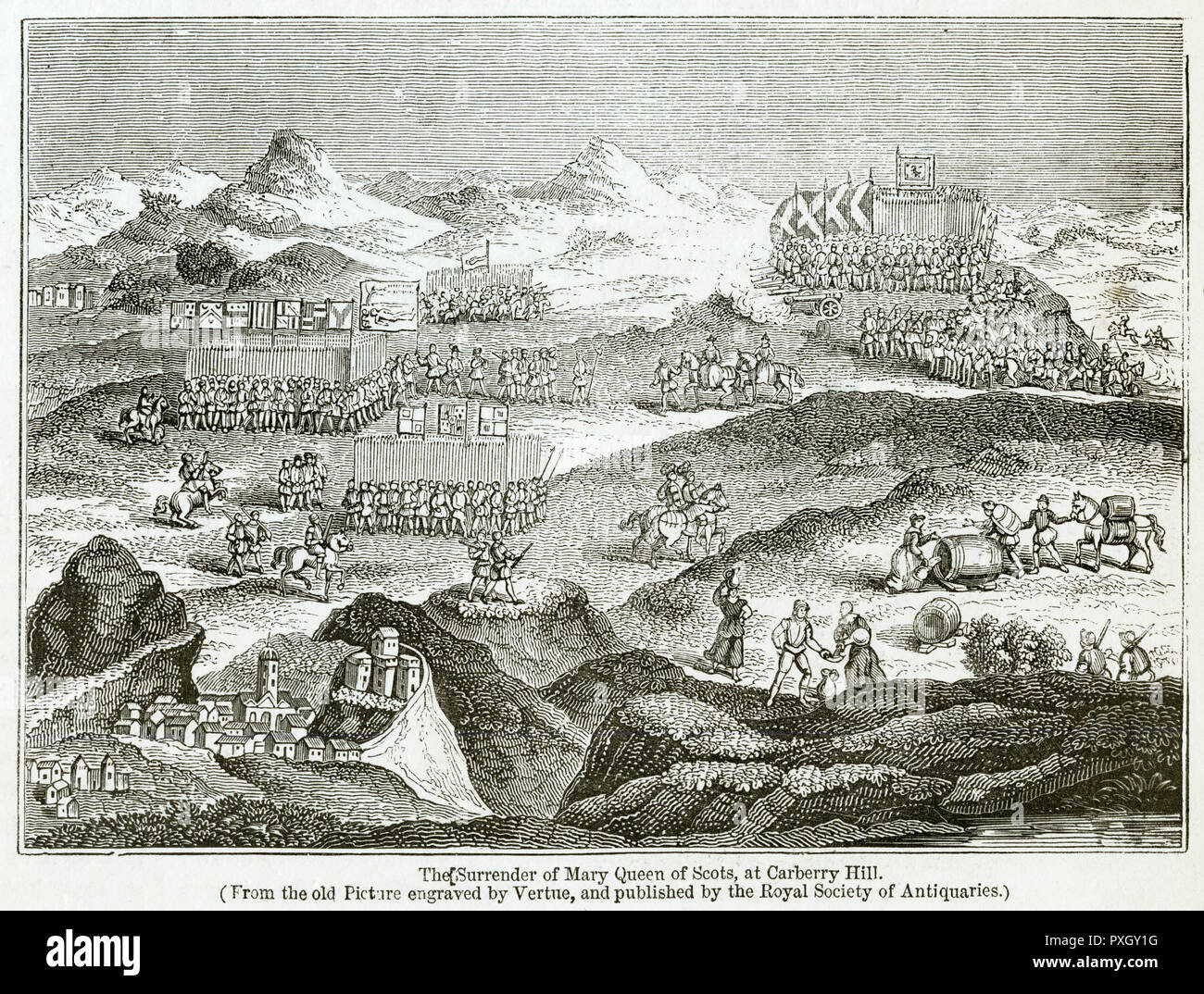 Surrender of mary queen of scots hi-res stock photography and images ...