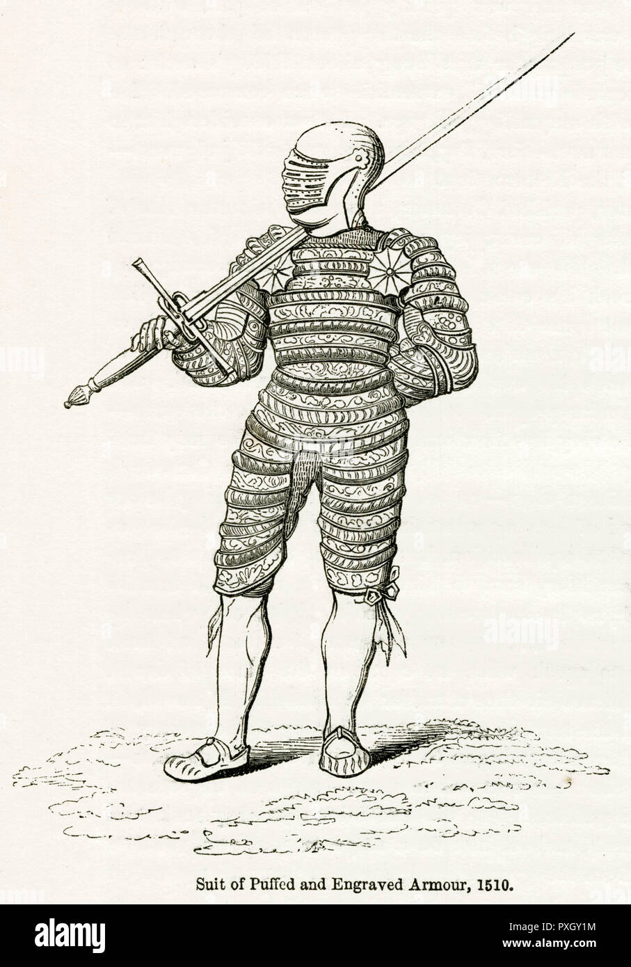 Engraved Plate Armour High Resolution Stock Photography and Images - Alamy