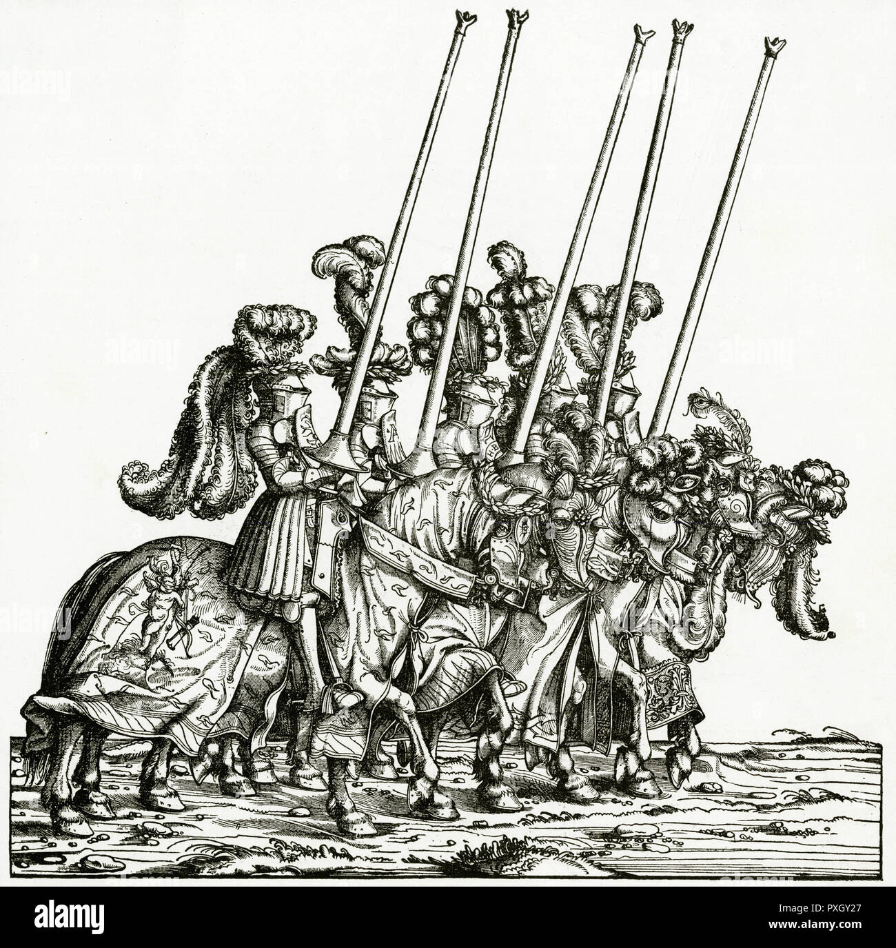 Knights 16th century hi-res stock photography and images - Alamy