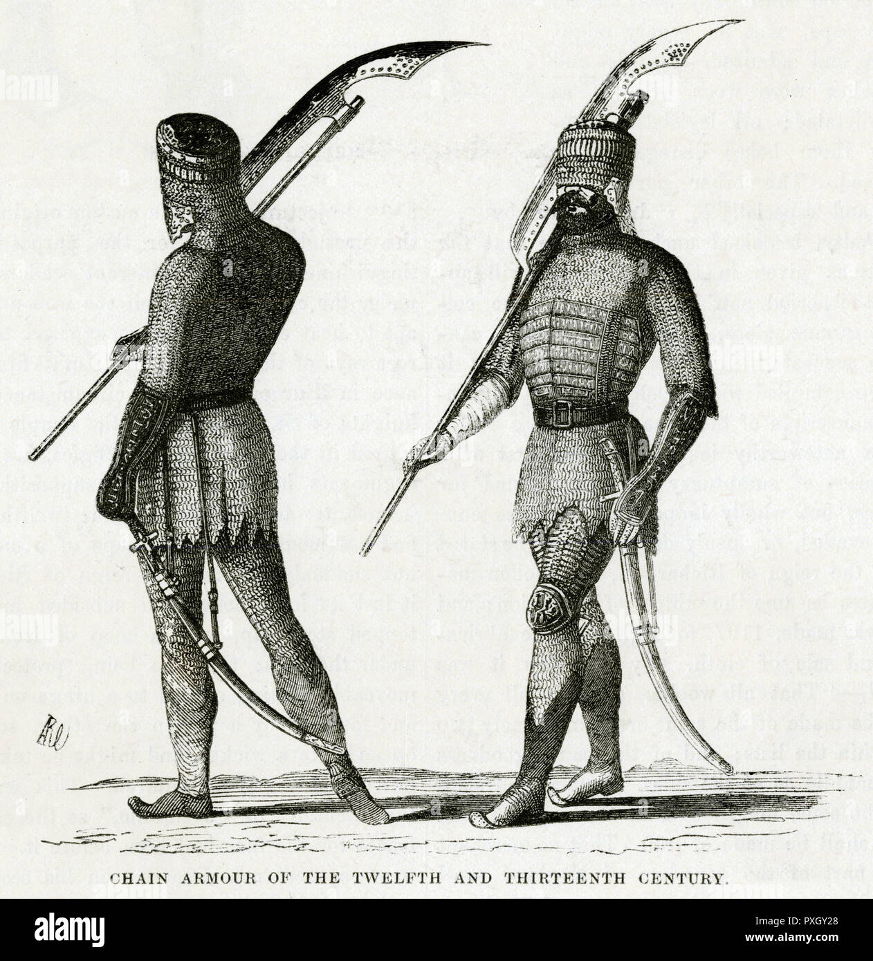 Chainmail Armor Drawing