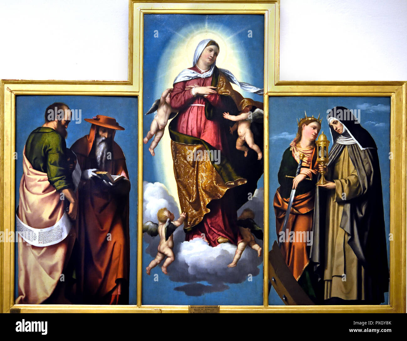Saint clare of assisi hi-res stock photography and images - Alamy
