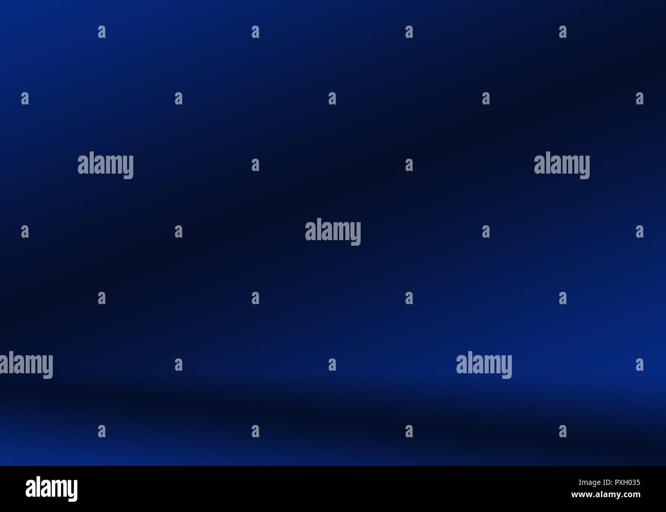 Gradient Blue abstract background. Smooth Dark blue with Black vignette ...