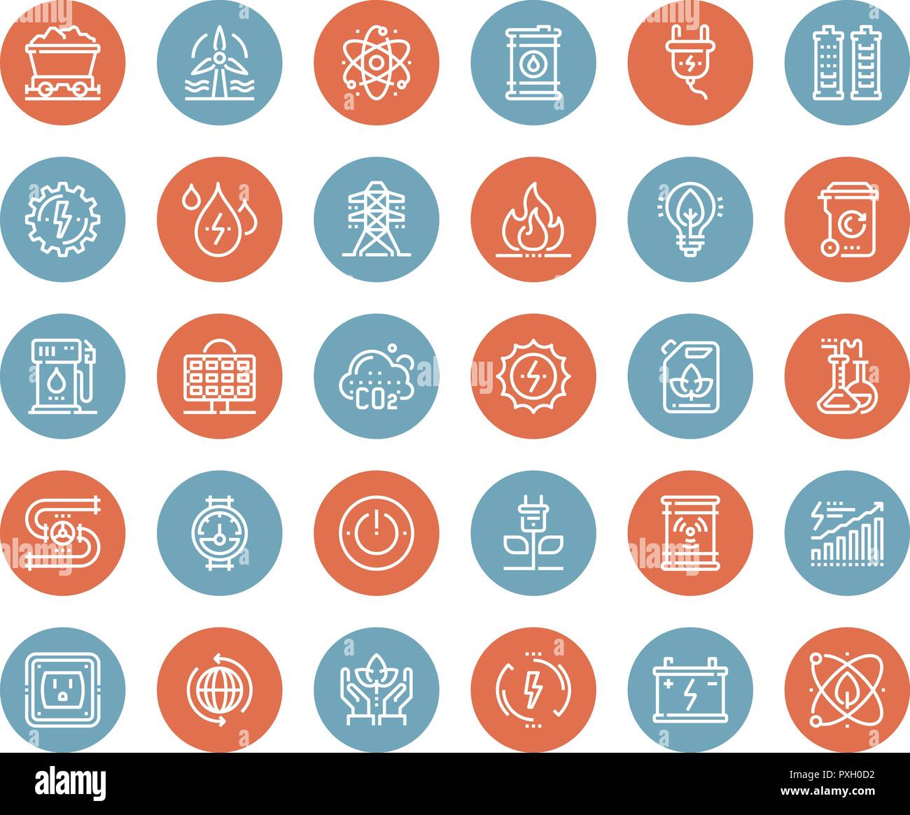 Power and Energy Stock Vector Image & Art - Alamy