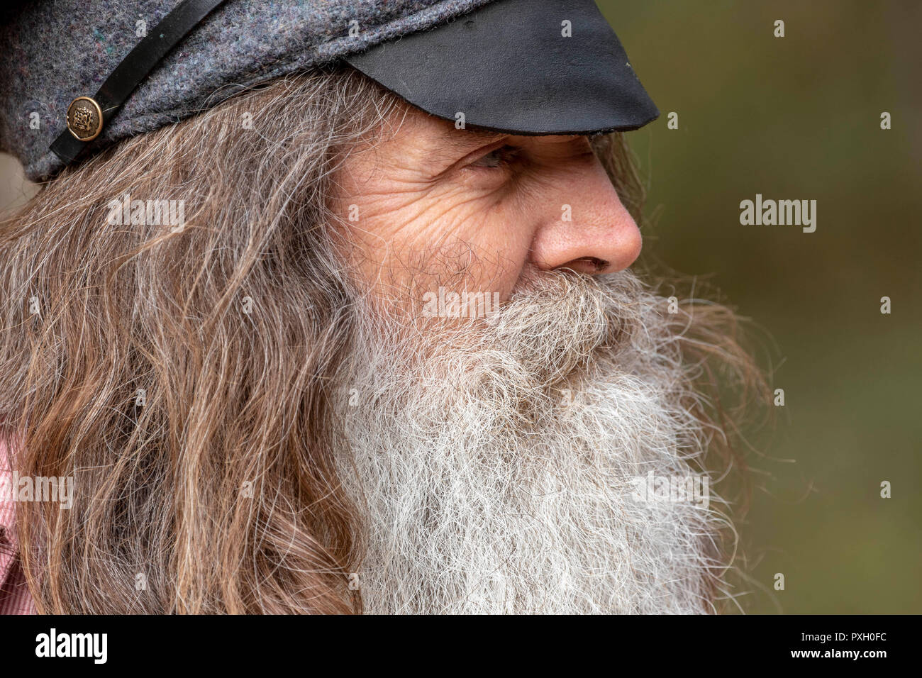 Portrait of an 1800 western man Stock Photo - Alamy