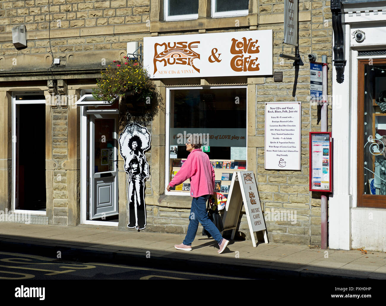 Hebden bridge market street hi-res stock photography and images - Alamy