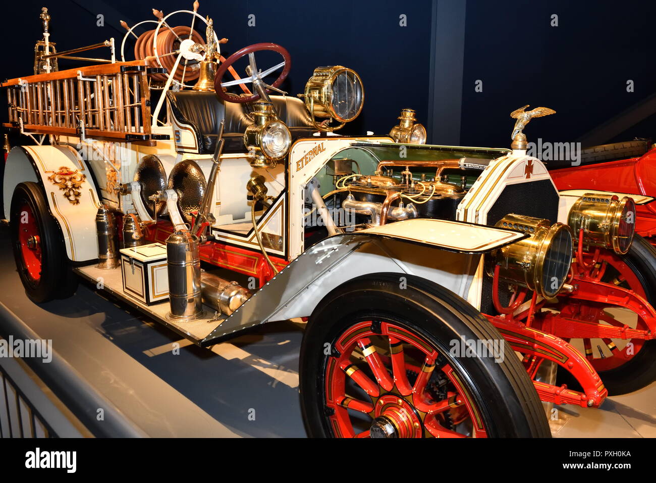 Historical Fire Engines of the 1920s and 1930s Plus a Radio Operator at ...