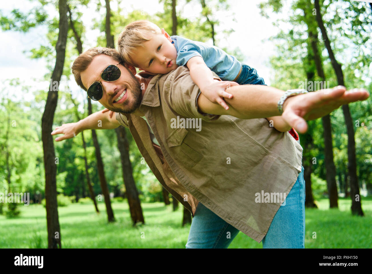 Piggy back child toddler hi-res stock photography and images - Alamy