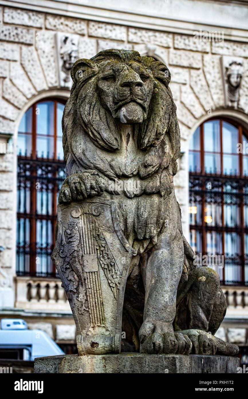 Facade austrian national library vienna hi-res stock photography and ...