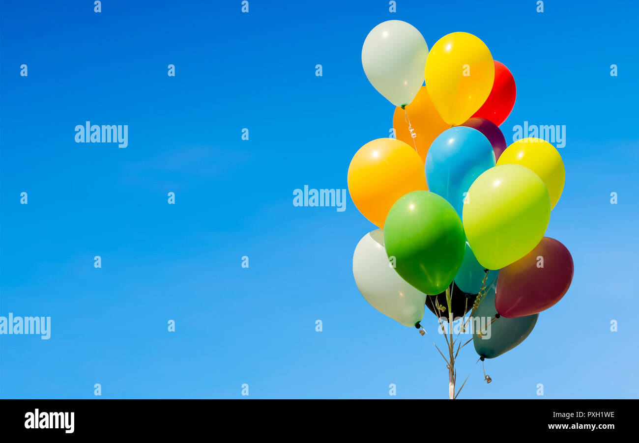 Helium balloons hi-res stock photography and images - Alamy