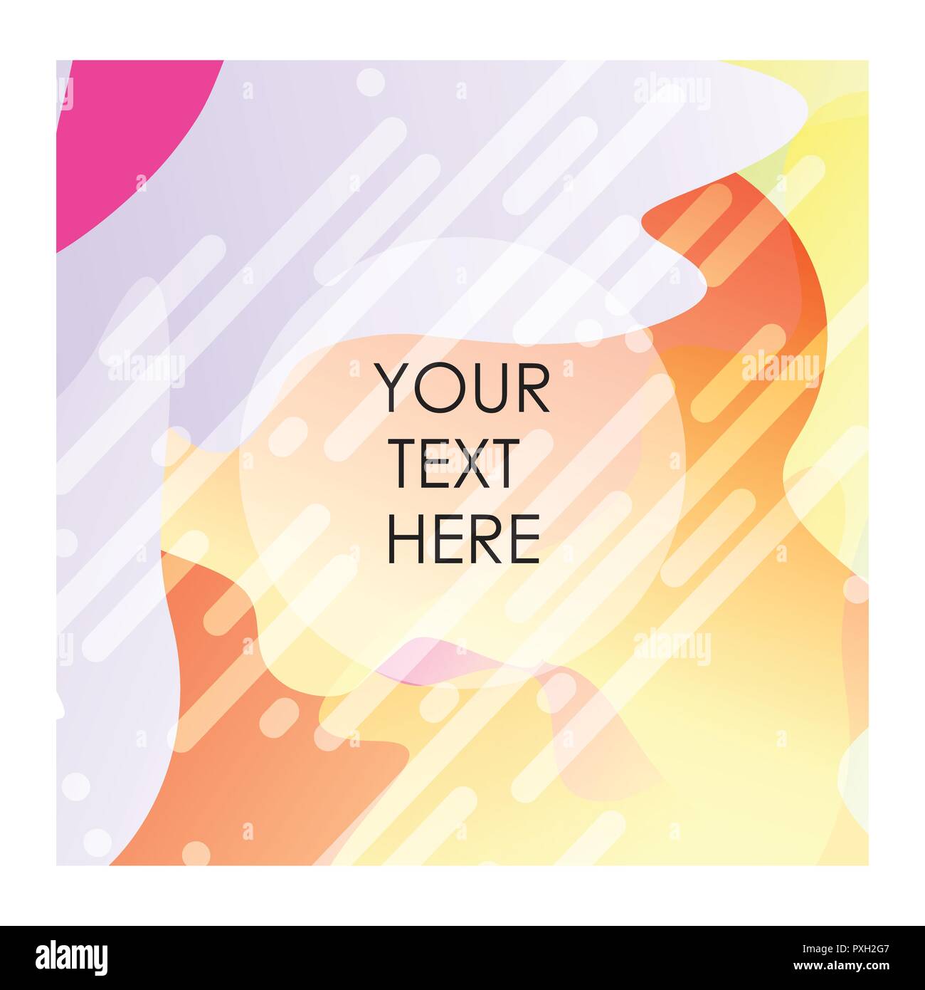 Colorful background with typography design vector Stock Vector Image ...