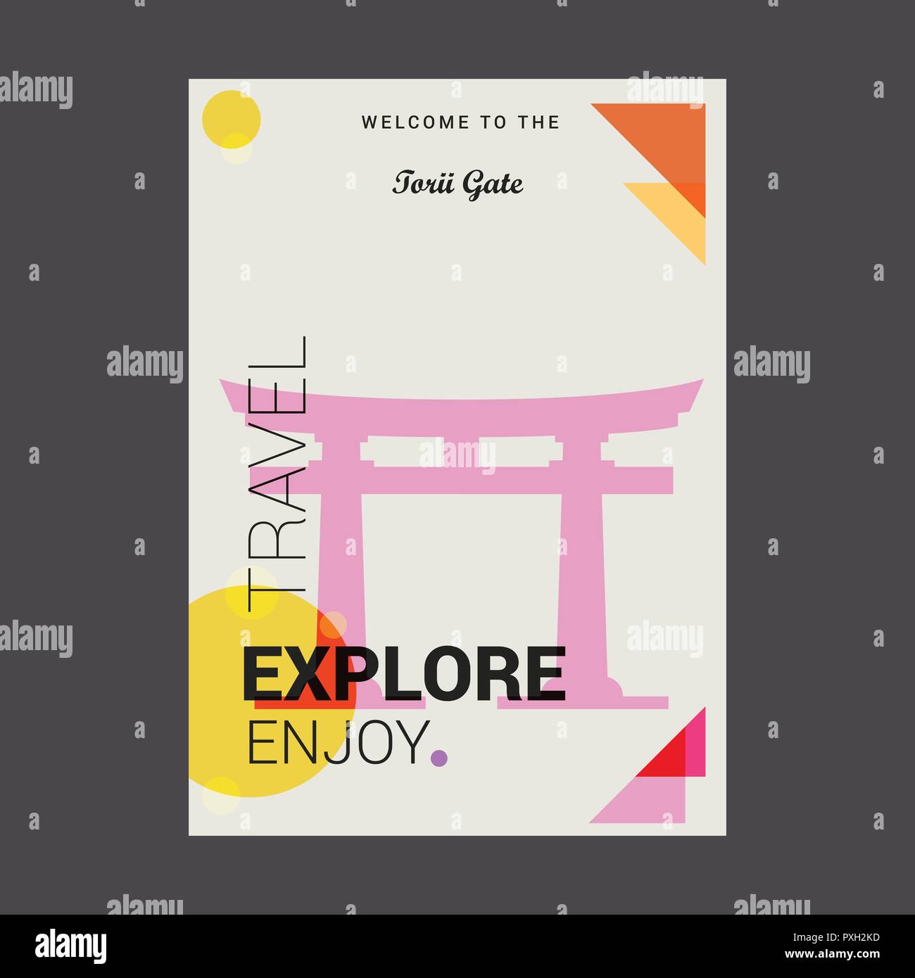 Day trip to miyajima Stock Vector Images - Alamy