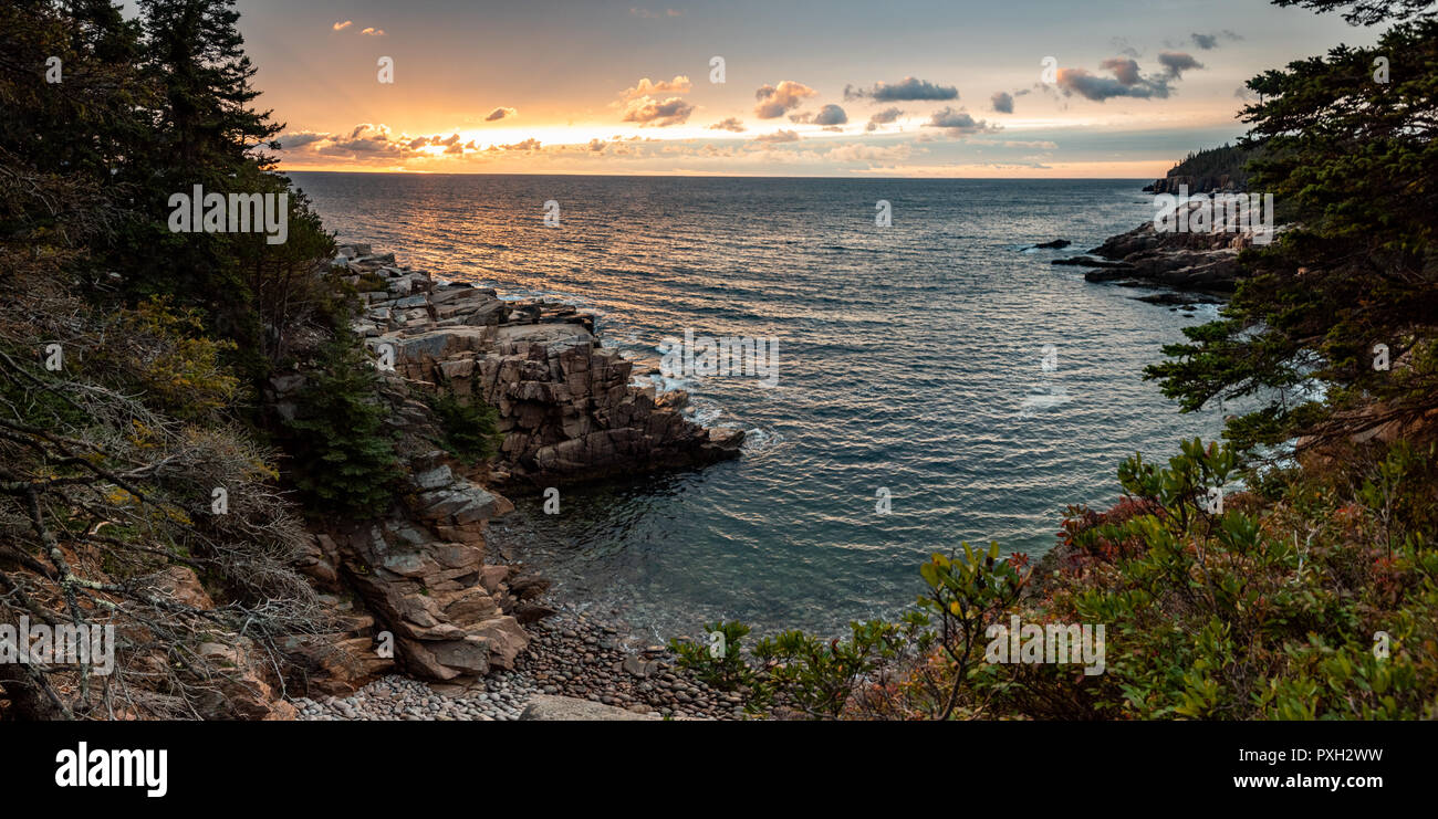 Autumn in Acadia National Park, Maine Stock Photo - Alamy