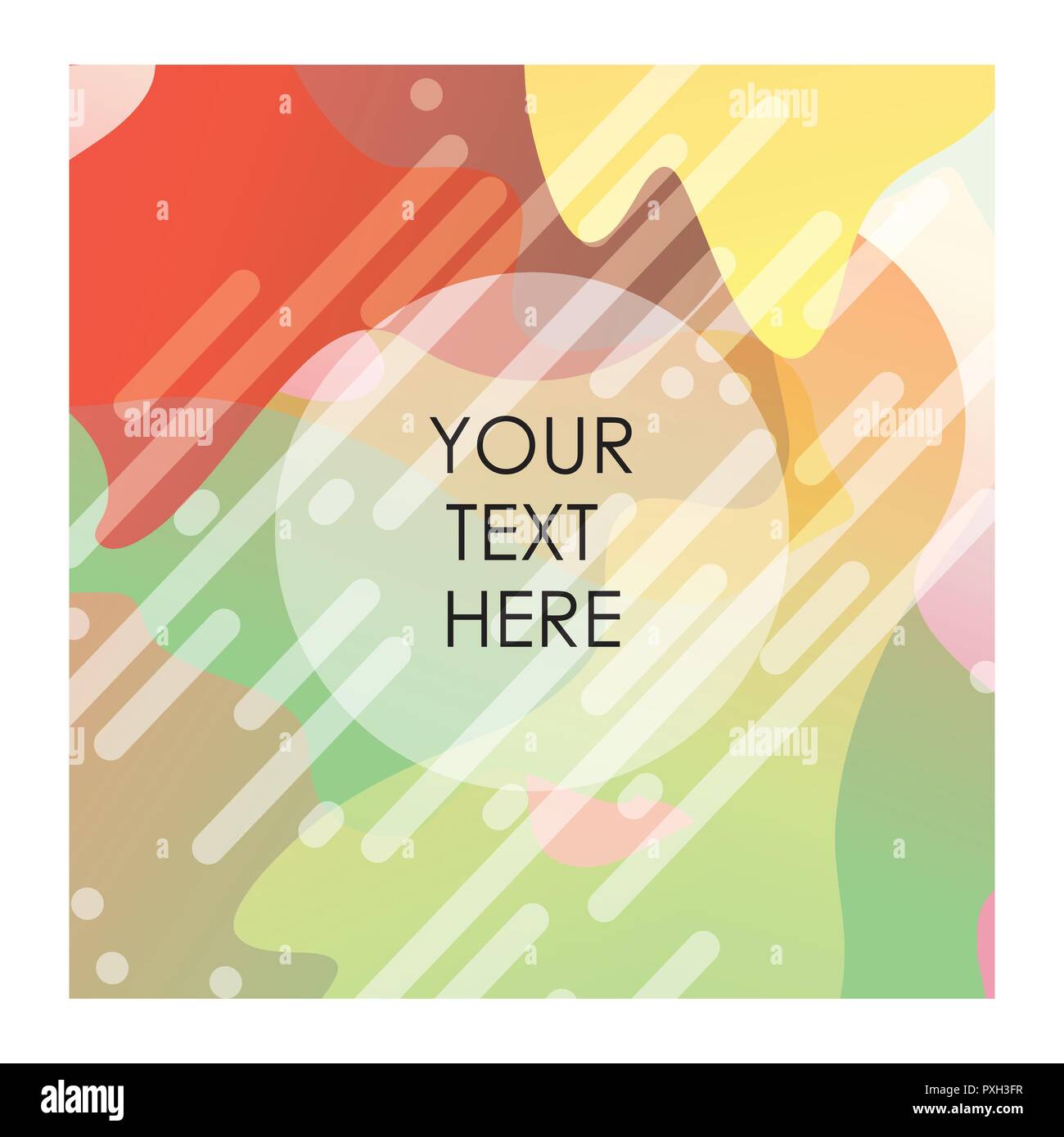 Colorful background with typography vector Stock Vector Image & Art - Alamy