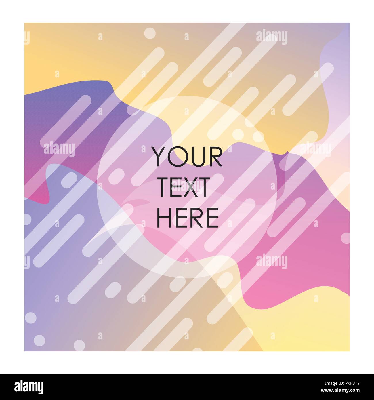 Colorful background with typography design vector Stock Vector Image ...