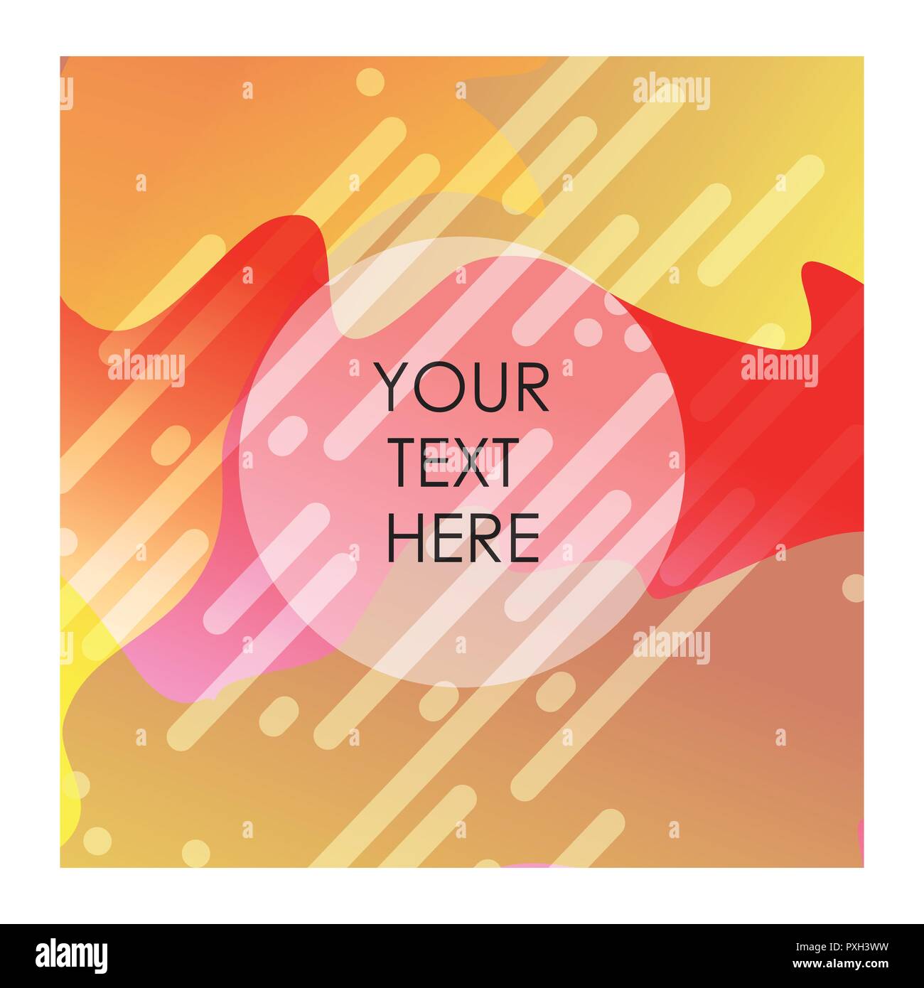 Colorful background with typography design vector Stock Vector Image ...