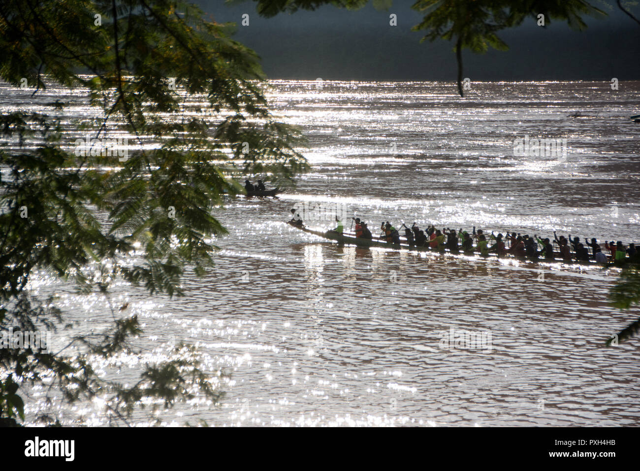 Boat Racing Festival in Luang prabang, Laos, 9th of September 2018 ...