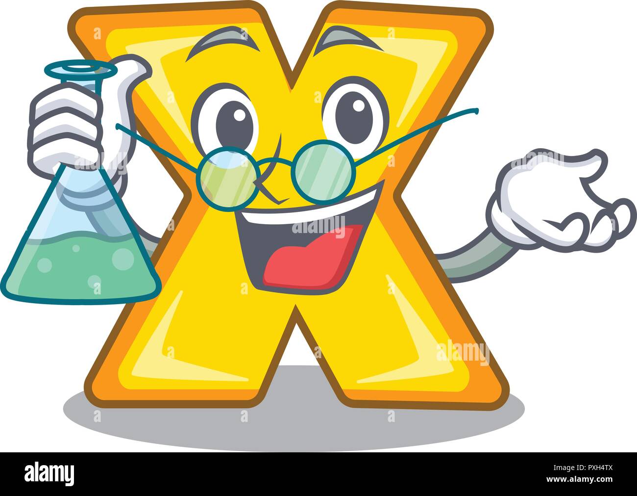 Professor cartoon multiply of a delete sign Stock Vector Image & Art ...