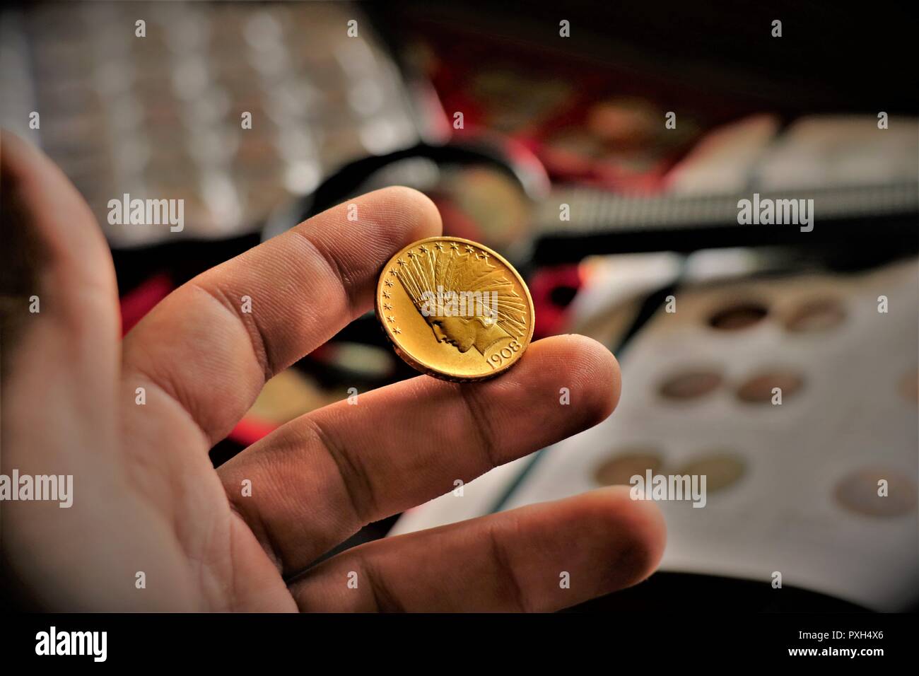 Numismatic collection hi-res stock photography and images - Alamy