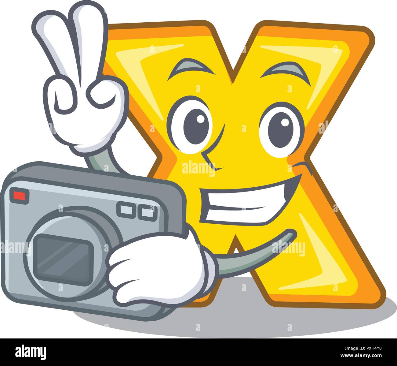 Photographer cartoon multiply sign for calculate math Stock Vector ...