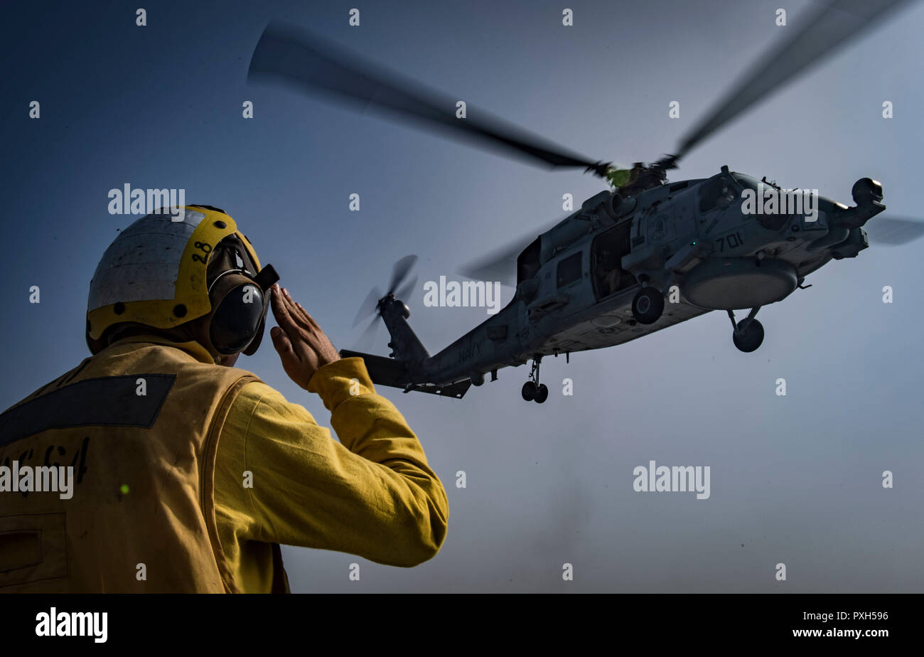 181020-N-UY653-338 MEDITERRANEAN SEA (Oct. 20, 2018) Seaman Chance ...