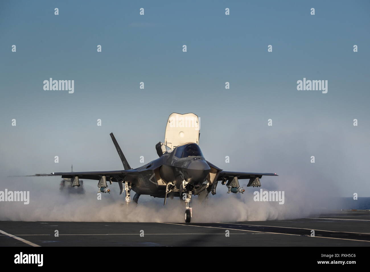 U.S. Marine Corps Maj. Michael Lippert, test pilot with the F-35 Pax ...