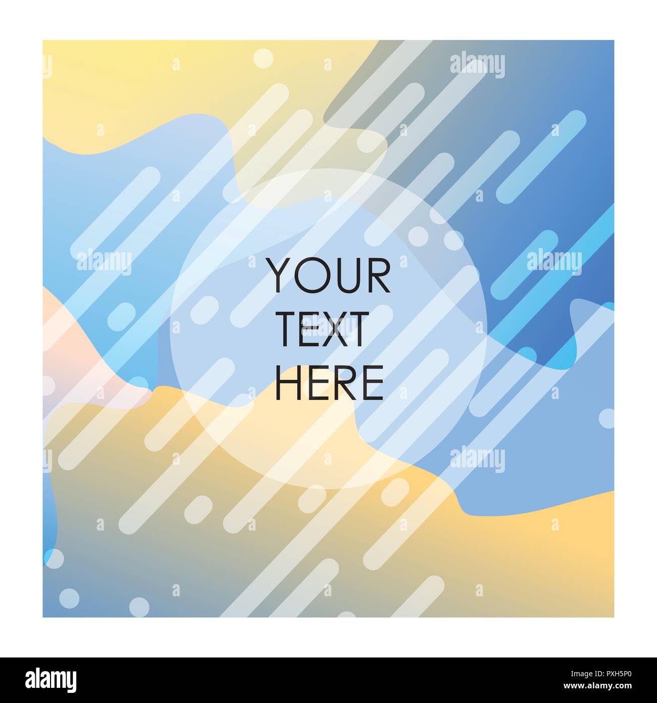 Colorful background with typography design vector Stock Vector Image ...
