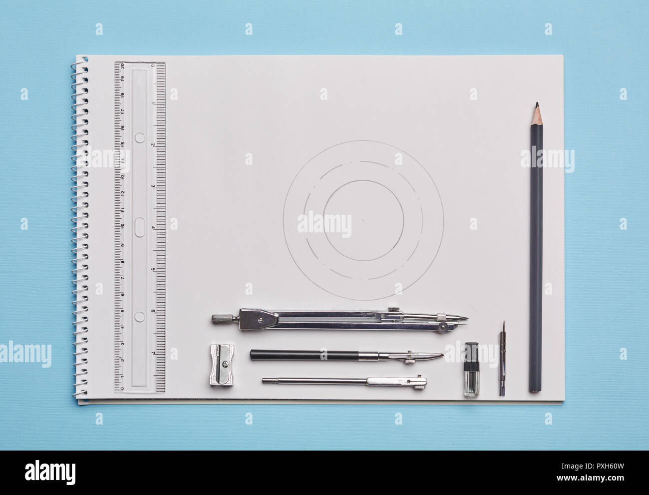 Technical drawing equipment hi-res stock photography and images - Alamy