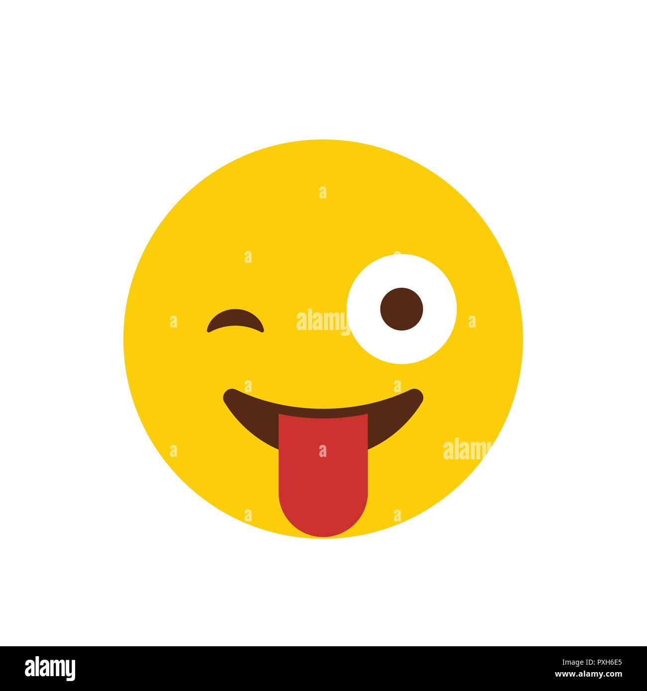 Naughty Emoji Icon Design Vector Stock Vector Image And Art Alamy