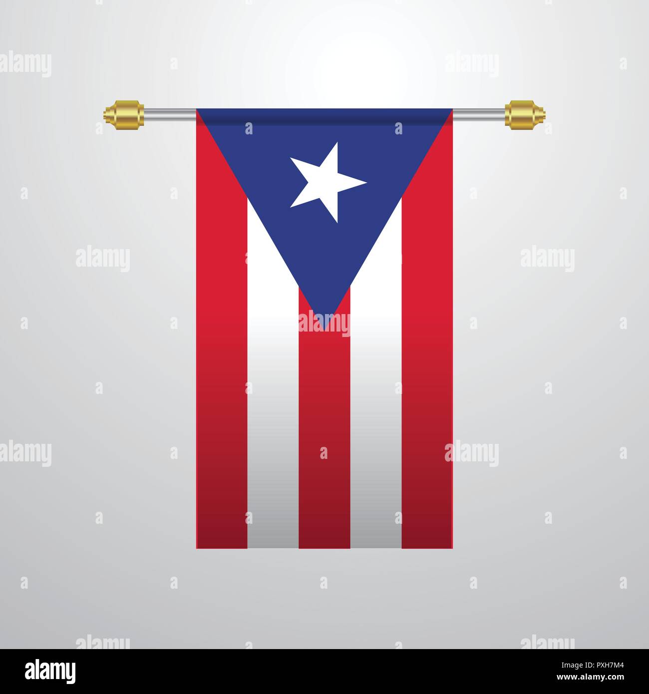 Hanging puerto rico flag hi-res stock photography and images - Alamy