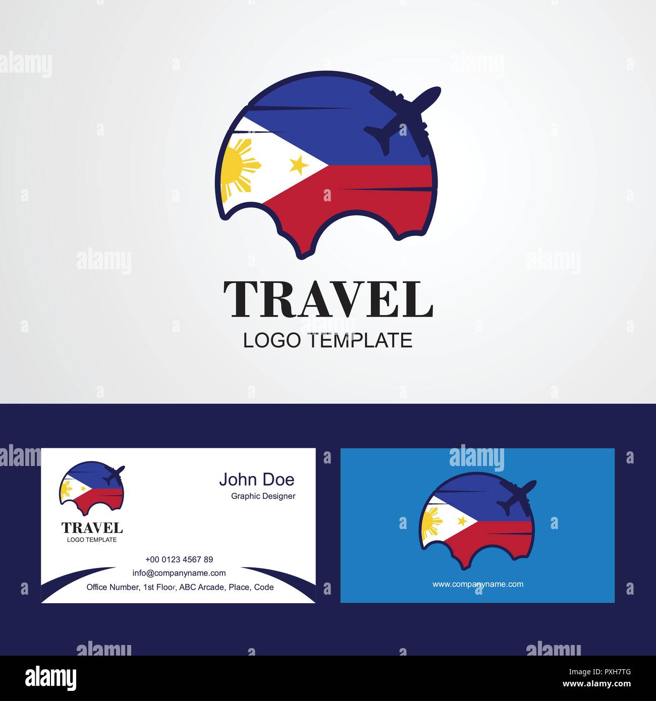 Philippine Flag Logo Design