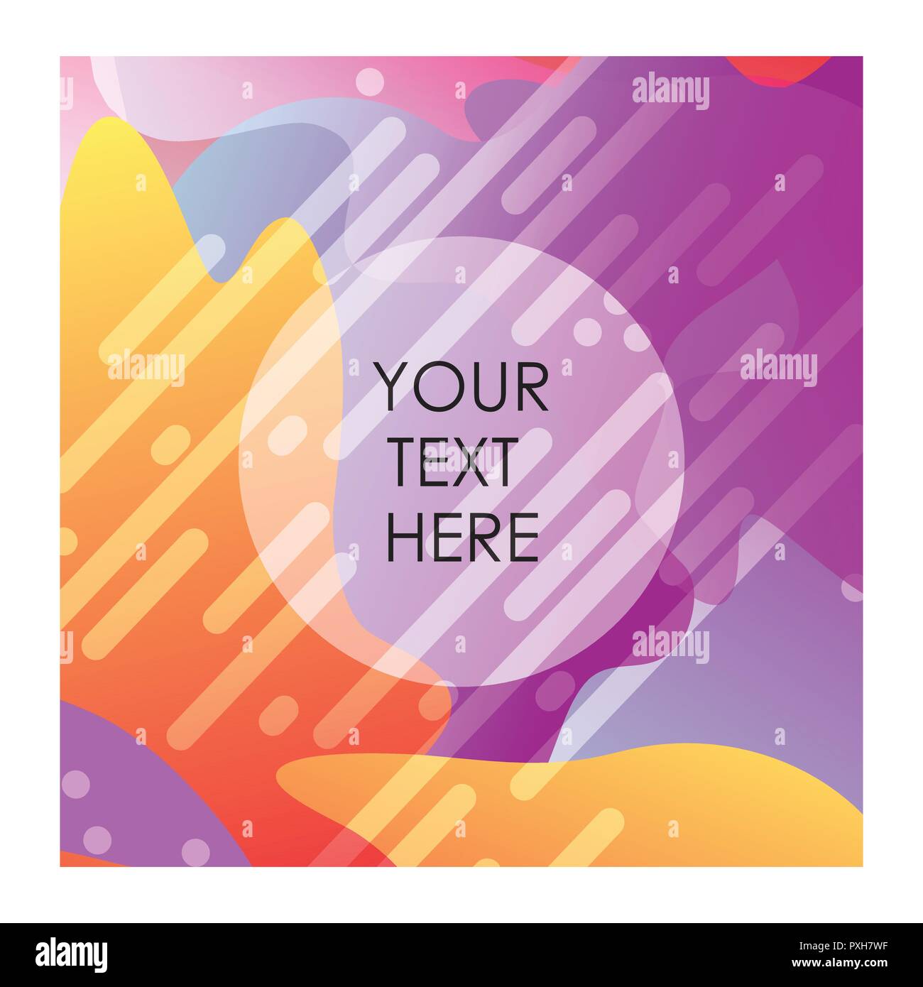 Colorful background with typography vector Stock Vector Image & Art - Alamy