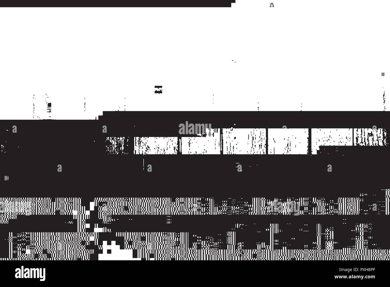 Glitch Overlay Texture Stock Vector Image & Art - Alamy