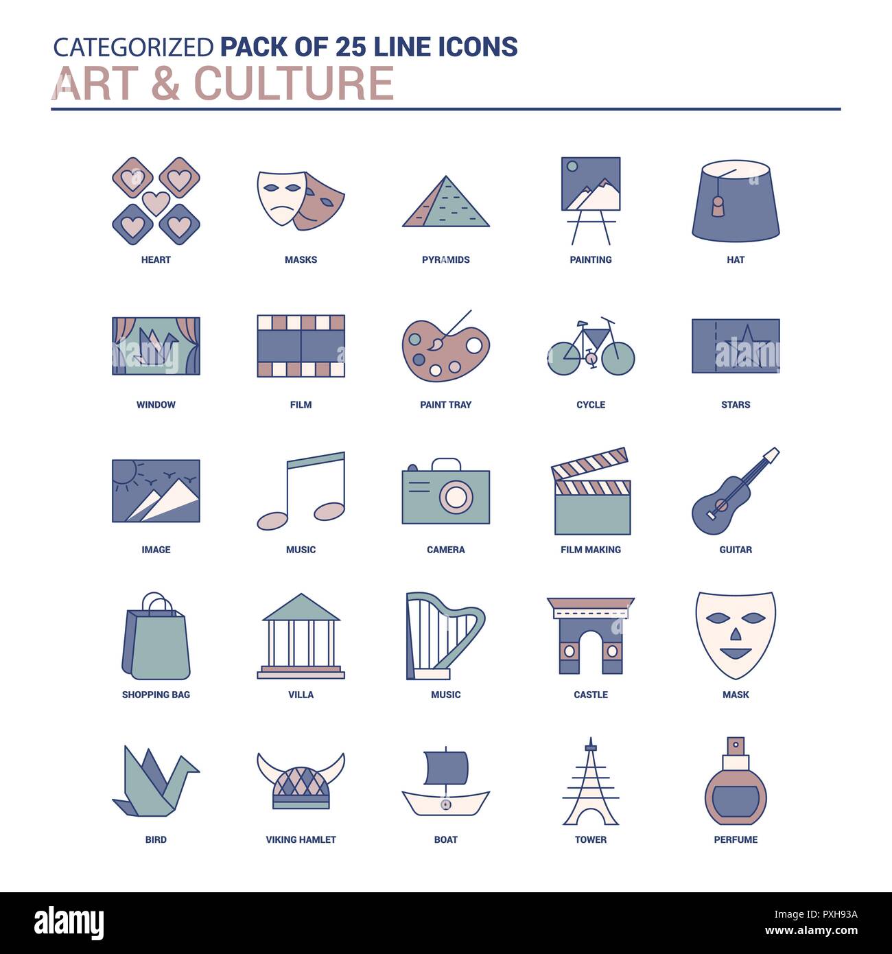 Castle vintage illustration painting Stock Vector Images - Alamy