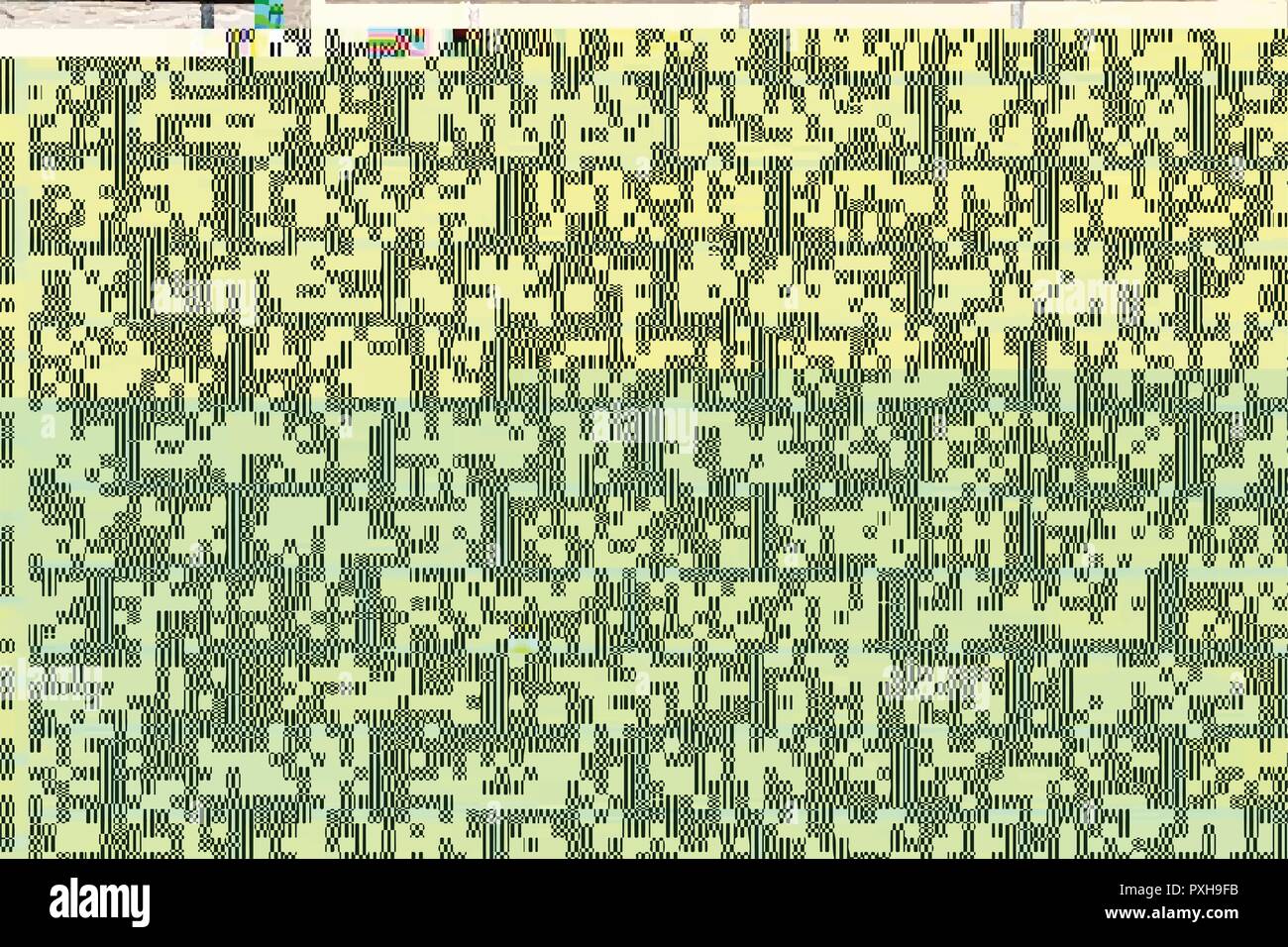 Digital glitch color noise Stock Vector Images - Alamy