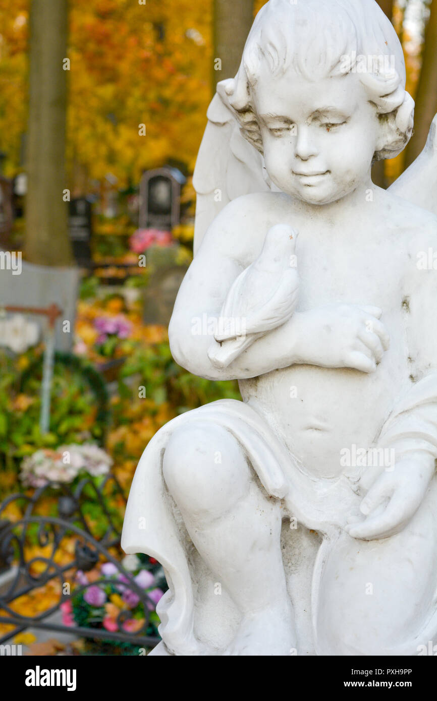 Cemetry angel hi-res stock photography and images - Alamy