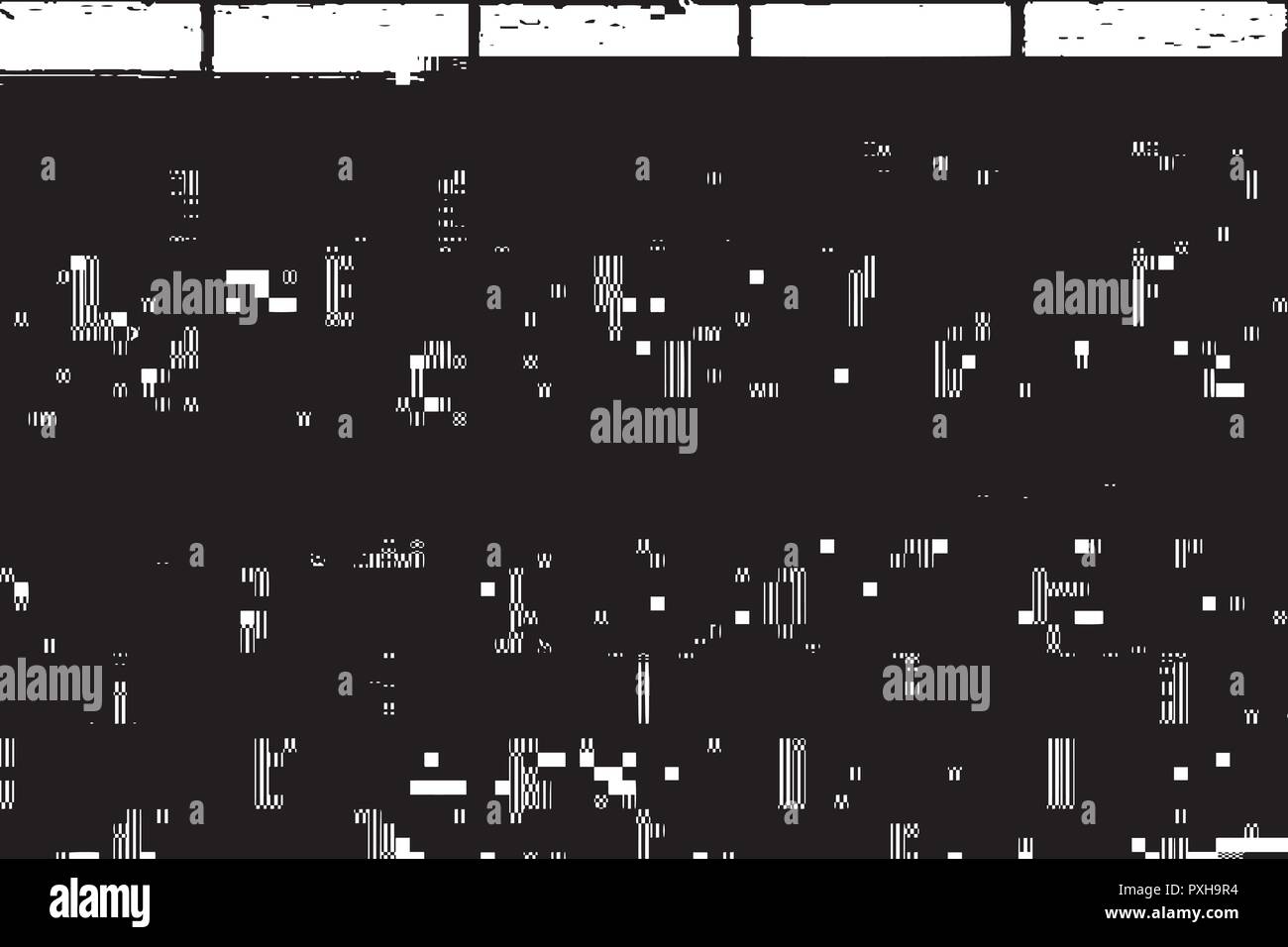 Glitch Overlay Texture Stock Vector Image & Art - Alamy