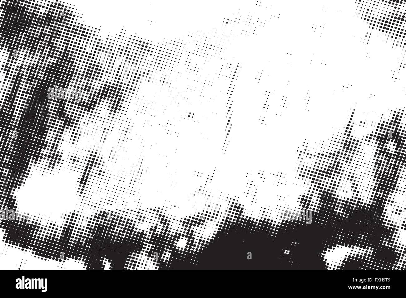 Grunge Halftone Texture Stock Vector Image & Art - Alamy