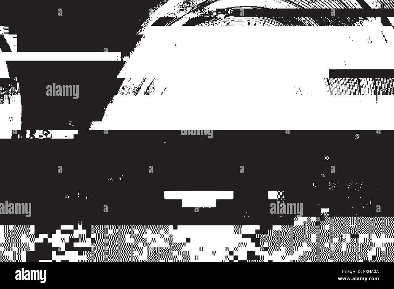 Glitch Overlay Texture Stock Vector Image & Art - Alamy