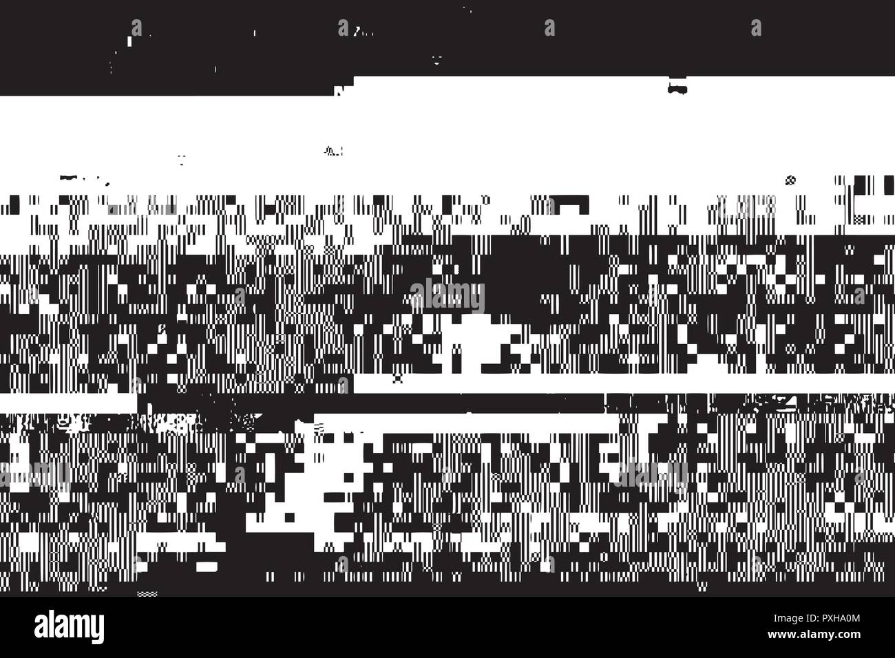 Glitch Overlay Texture Stock Vector Image & Art - Alamy